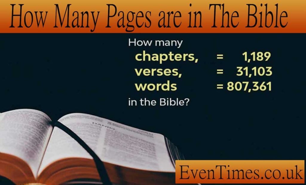 How Many Pages Are in the Bible? A Complete Breakdown by Version - Even ...