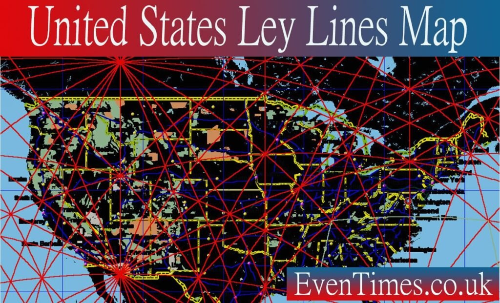 United States Ley Lines Map: Your Guide to America's Sacred Pathways ...